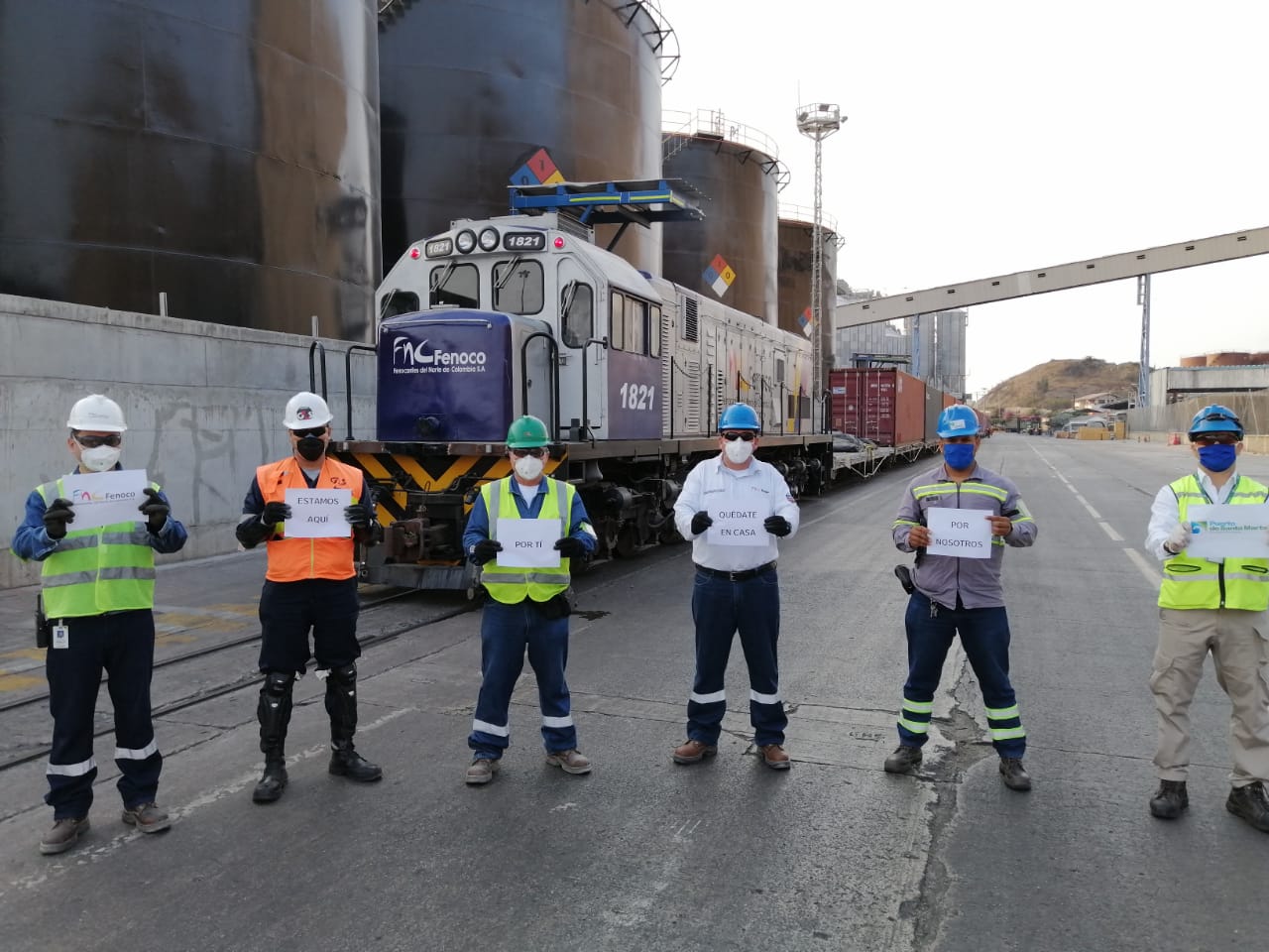 Quédate en casa: nosotros seguimos contribuyendo en el abastecimiento ...