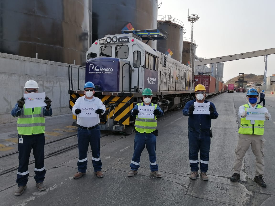 Quédate en casa: nosotros seguimos contribuyendo en el abastecimiento ...